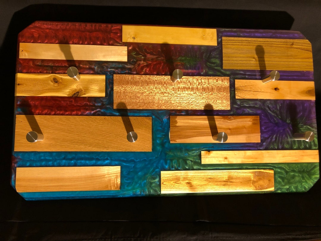 Handmade Wardrobe Made of Wood and Epoxy Resin - Etsy