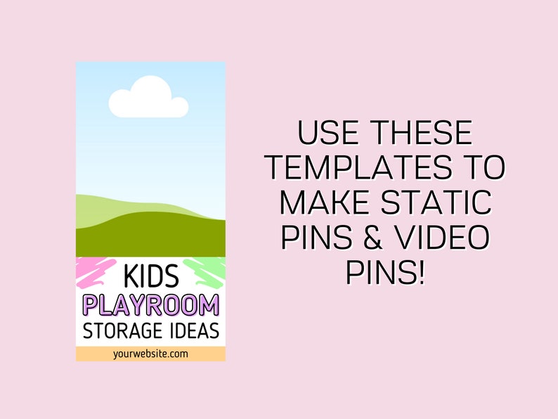 10 Mommy Blog Pinterest Templates | Video Pin Templates | Social Media ...