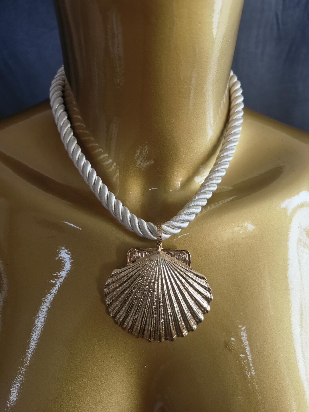 Sea Shell Necklace/sea Shell Choker/sea Shell Neckpiece - Etsy