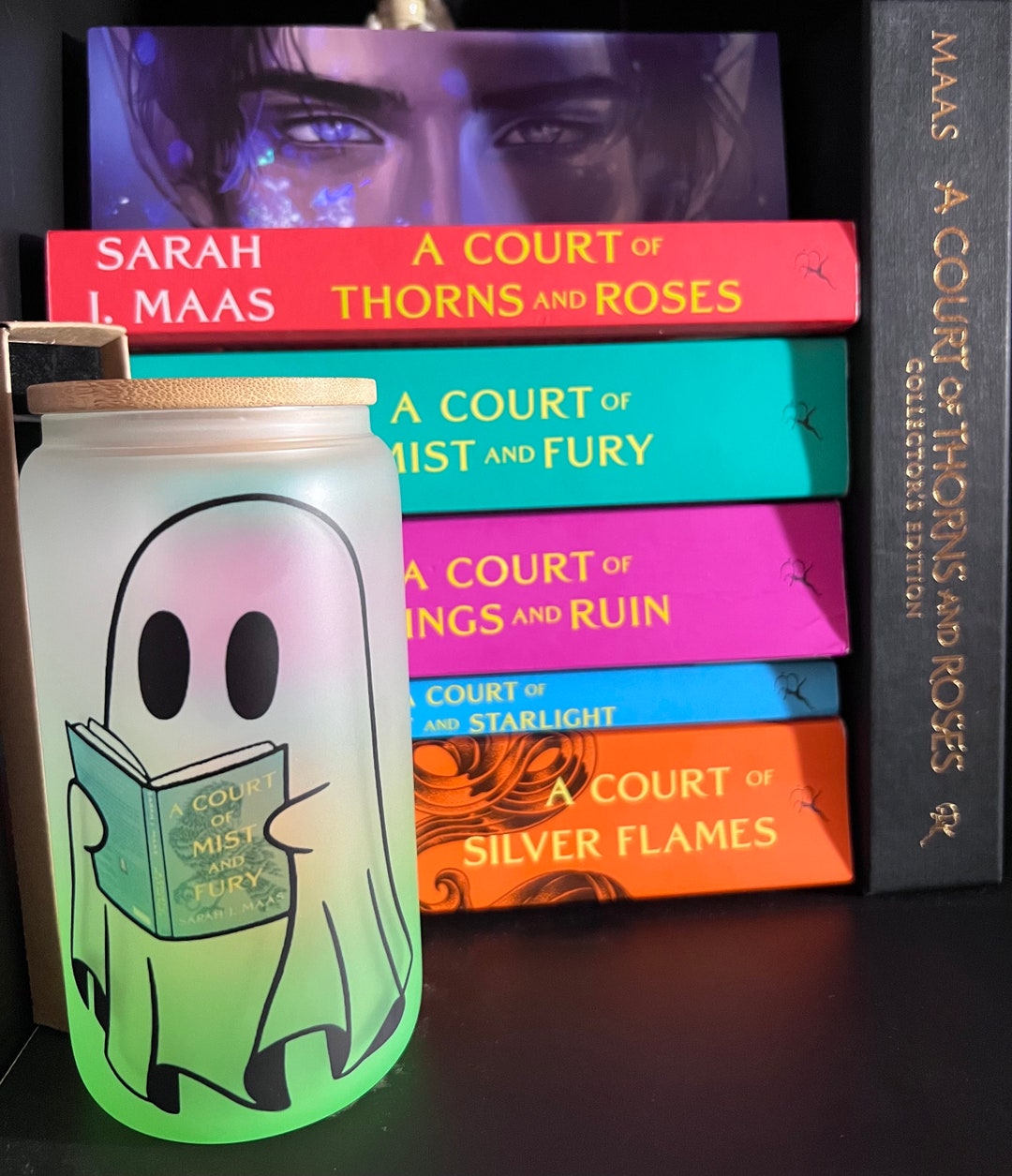 ACOTAR Cup - GHOST Tumbler - a Court of Thorns and Roses - Rhysand ...