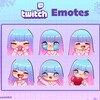 YUJI ITADORI Cute Emotes Twitch | Pack 6 | Jujutsu Kaisen Emotes ...