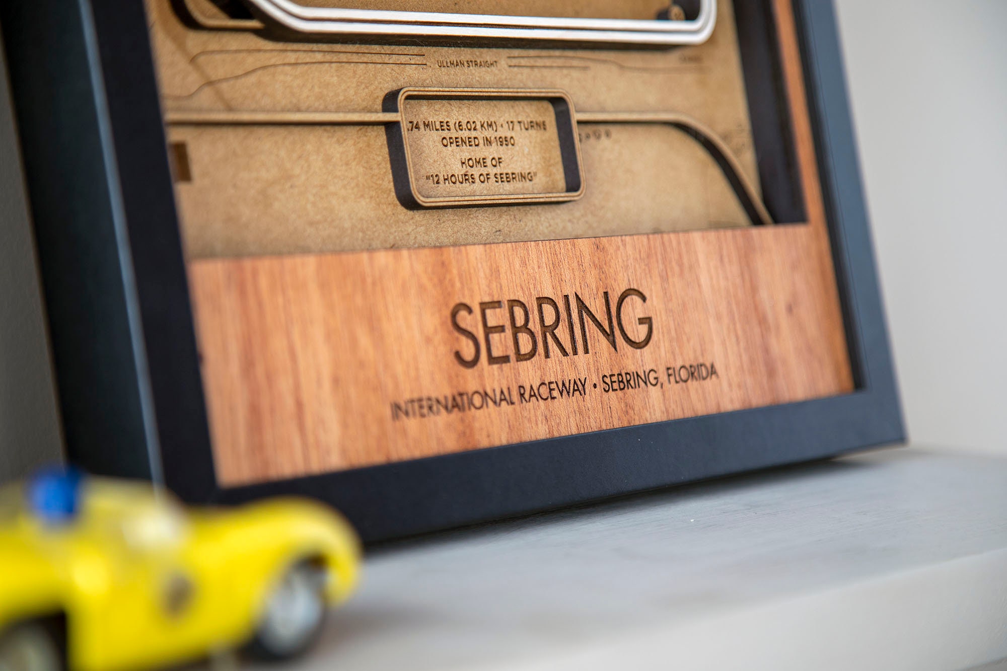 Sebring International Raceway 3D Wood Track Map Wall Art - Etsy