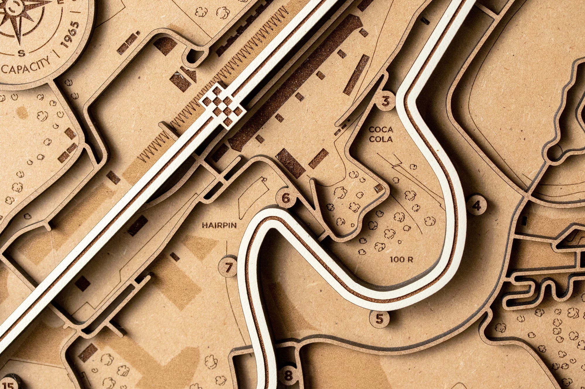 Fuji Speedway 3D Wood Track Map Formula 1 F1 Wall Art Customizable - Etsy