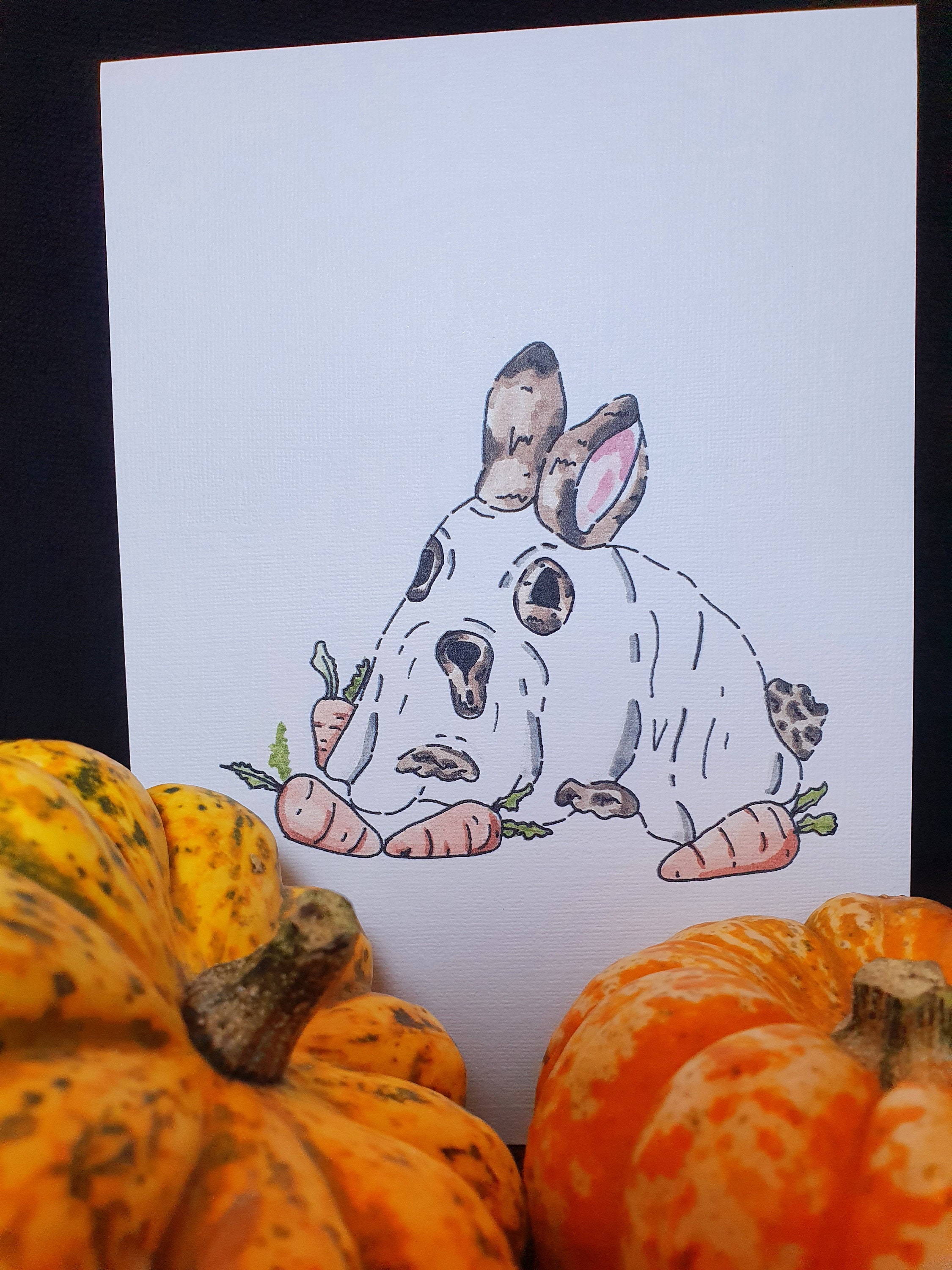 Ghost Bunny Rabbit | Etsy