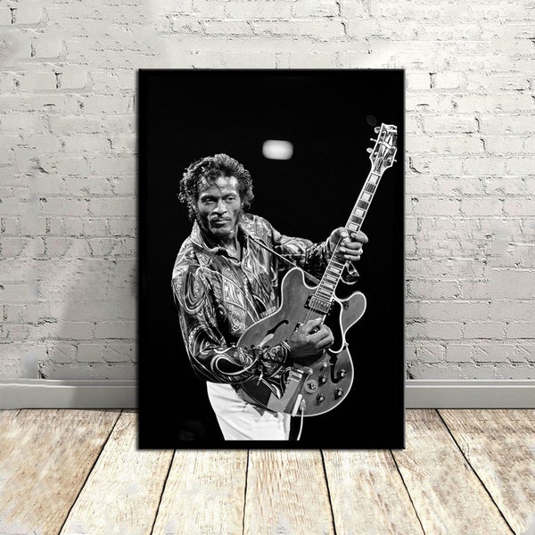 Chuck Berry Poster - Etsy