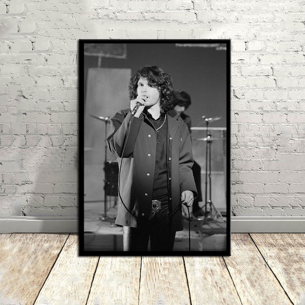 Jim Morrison Poster - Etsy