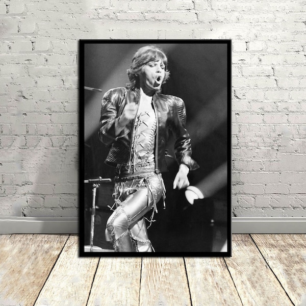 Mick Jagger Painting - Etsy