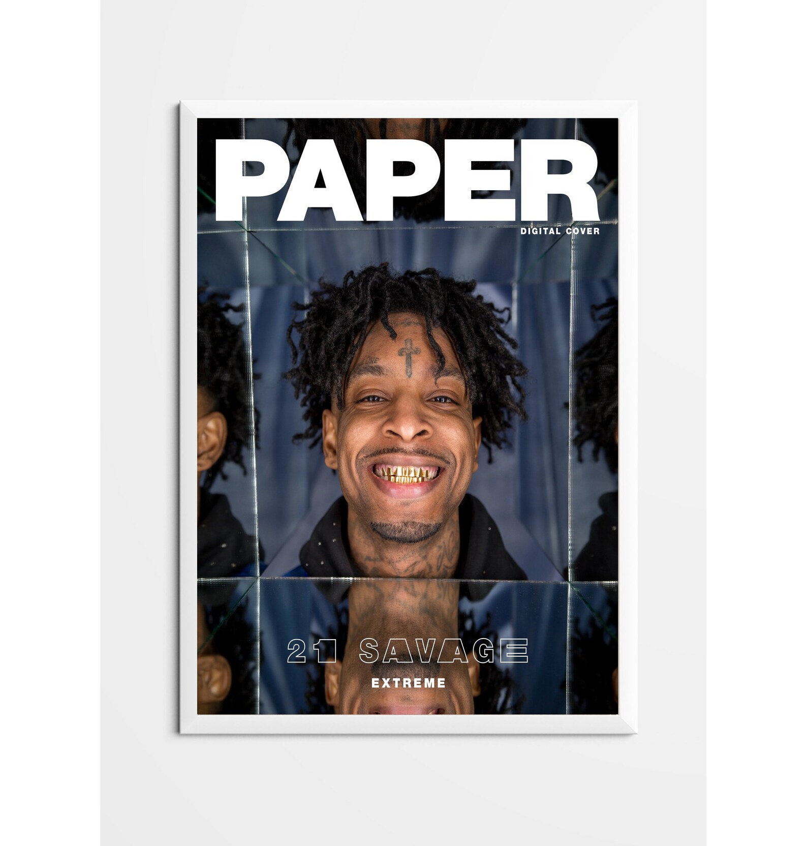 21 savage Magazine Cover 21 savage PosterPaper Cover | Etsy