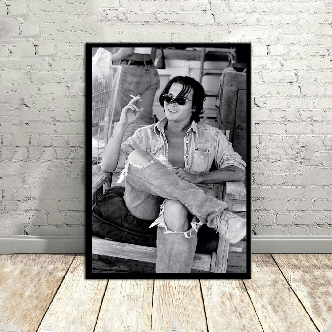 Johnny Depp,music Poster,vintage Poster,canvas Poster,wall Decor,wall ...