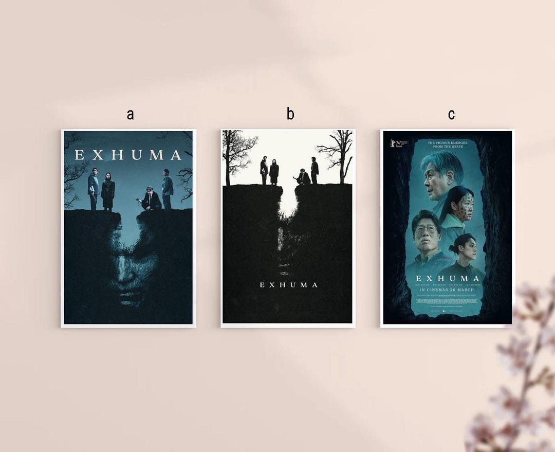 Exhuma 2024 Movie Film Canvas Poster Home Decor Christmas Gifts 12X18 ...