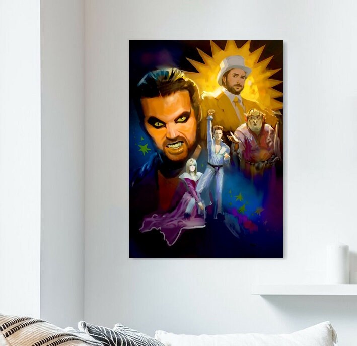 The Nightman Cometh,movie Poster,canvas Poster,wall Decor,wall Art - Etsy