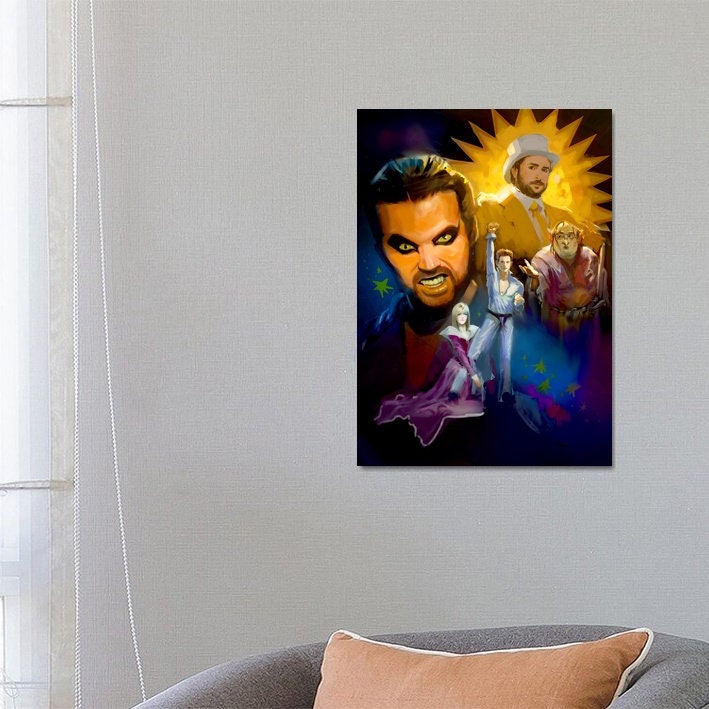 The Nightman Cometh,movie Poster,canvas Poster,wall Decor,wall Art - Etsy