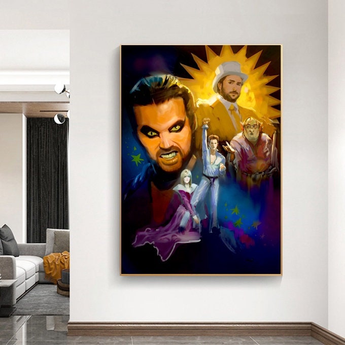 The Nightman Cometh,movie Poster,canvas Poster,wall Decor,wall Art - Etsy