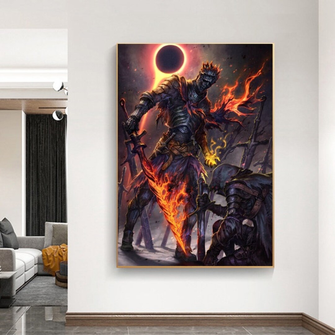Dark Souls Lord of Cinder ,movie Poster,canvas Poster,wall Decor,wall ...