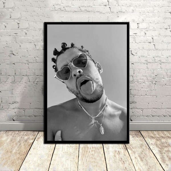 Bad Bunny Poster - Etsy