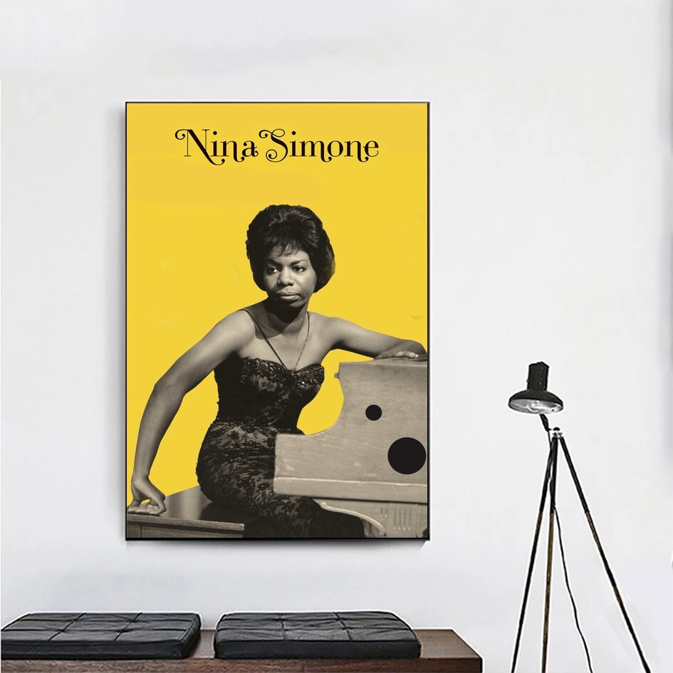 Nina Simone,music Poster,vintage Poster,canvas Poster,wall Decor,wall ...