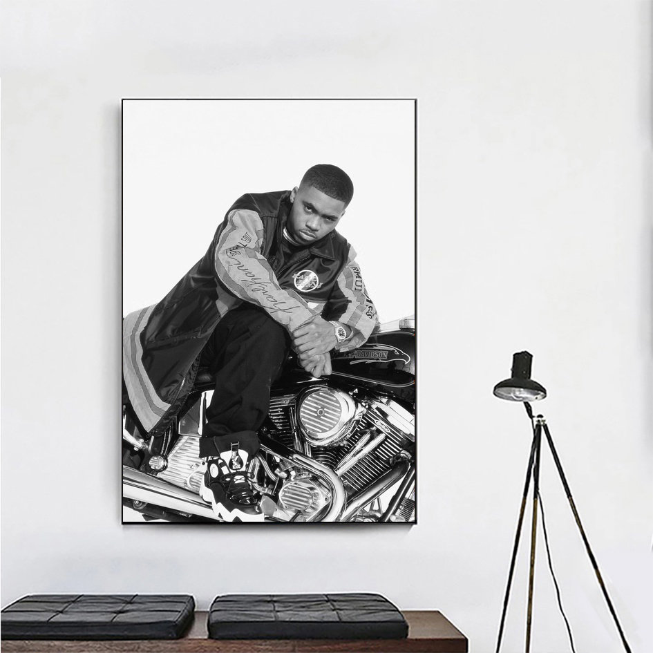 Nas Music Poster,vintage Poster,canvas Poster,wall Decor,wall Art - Etsy