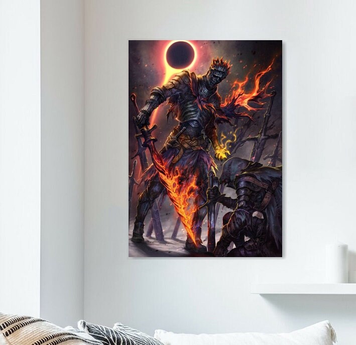 Dark Souls Lord of Cinder ,movie Poster,canvas Poster,wall Decor,wall ...