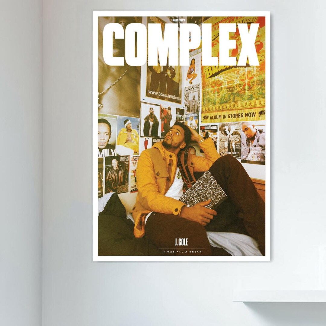 J Cole Poster,celebrities Vintage Poster,canvas Poster,wall Decor,wall ...