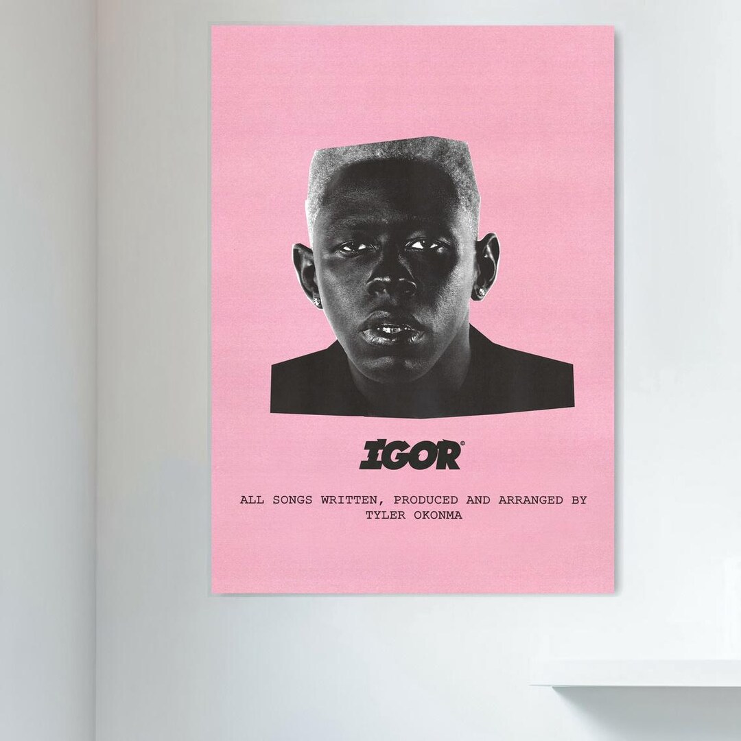 Tyler the Creator Igor Poster,celebrities Vintage Poster,canvas Poster ...