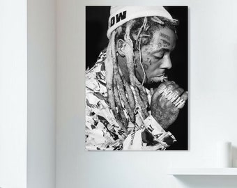 Lil Wayne Music Poster Canvas Painting Wall Art Poster Home Decor no ...