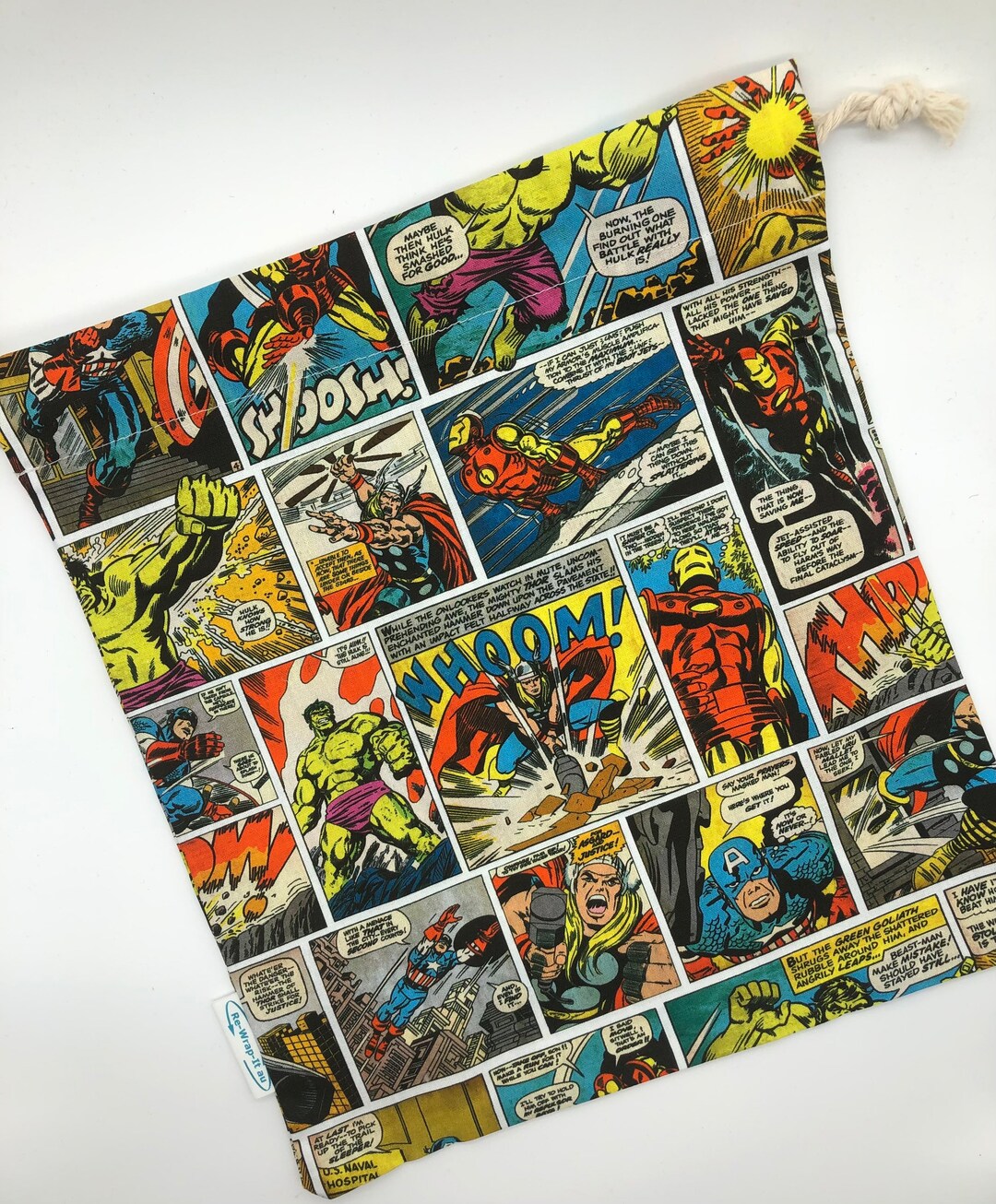Comic Heroes, Superhero's, Mystery Men and Women, Reusable Gift Bags ...