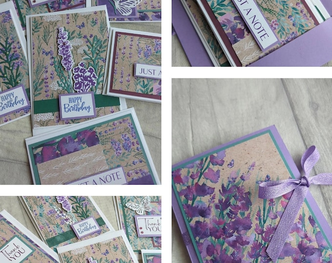 Set of 6 Handmade Cards Gifting Pack Card Set Celebration Cards Gift ...