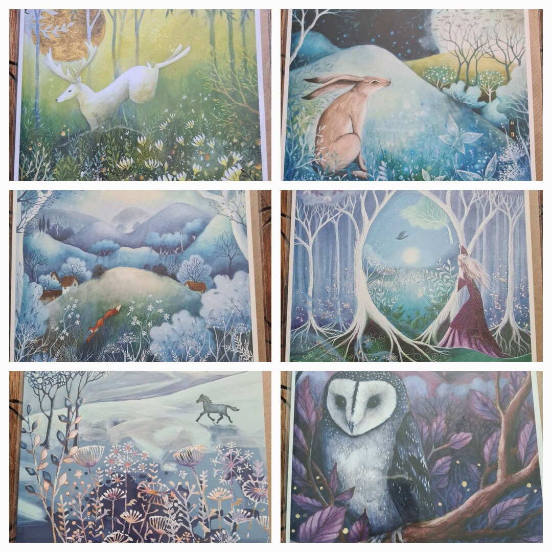 Various Amanda Clark Greeting Cards - Etsy