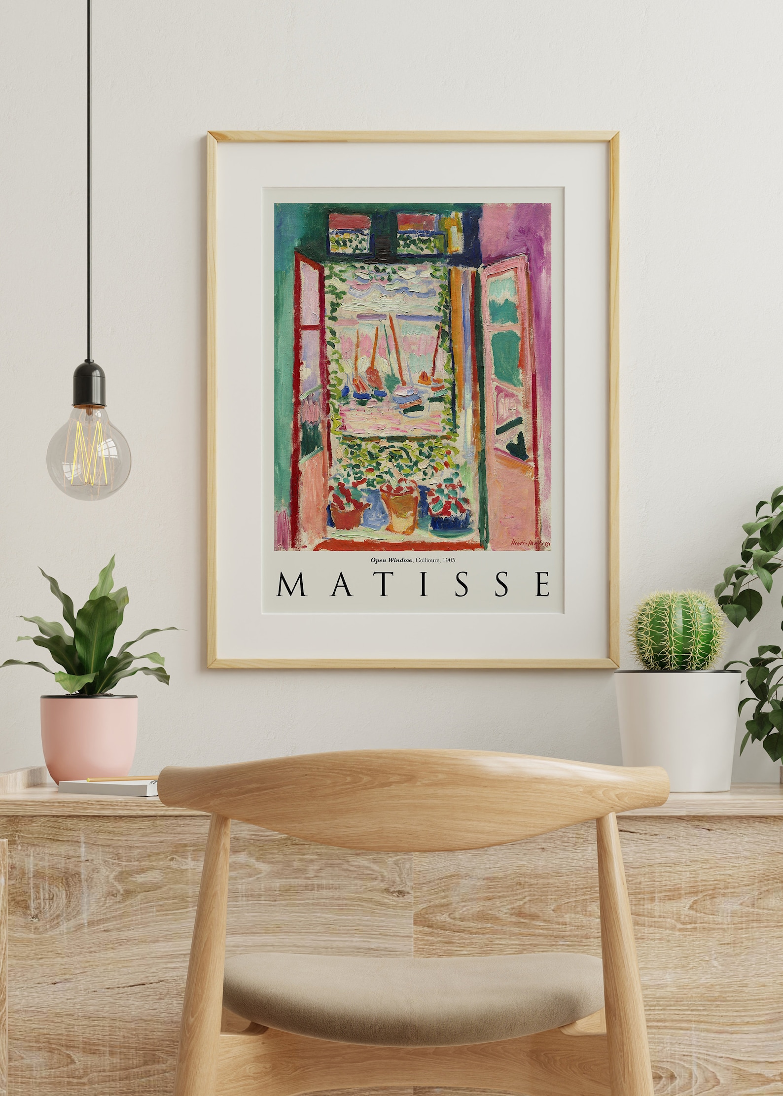 Henri Matisse Print Open Window Exhibition Poster Museum | Etsy