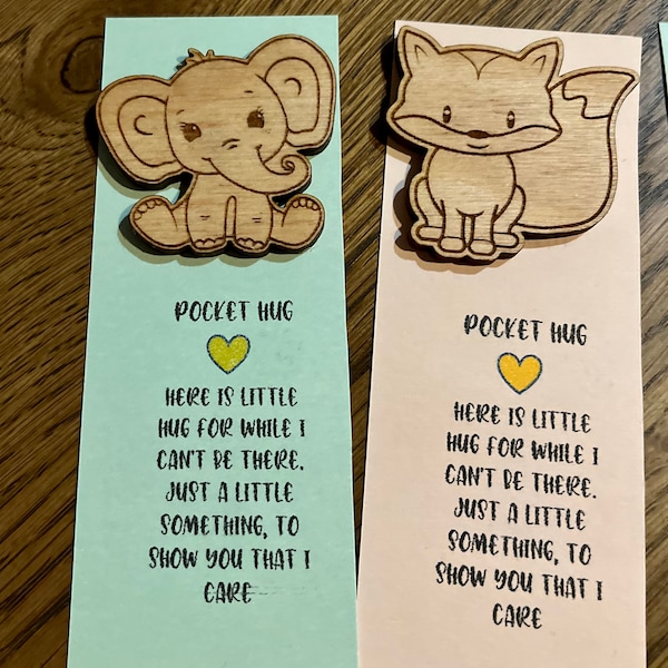 Pocket Hug Card Only - Etsy UK