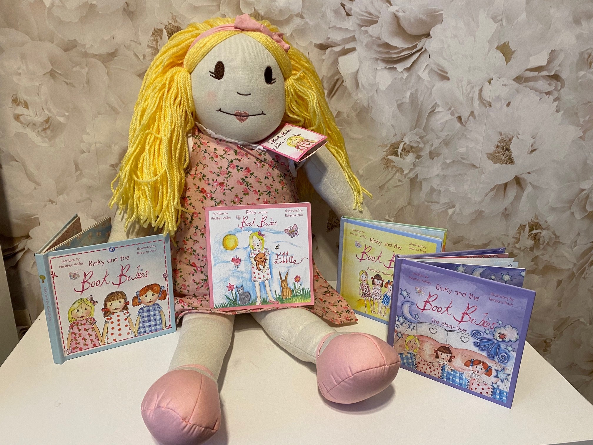 Ella Bella and May Ragdolls. Soft Doll With Story Books - Etsy