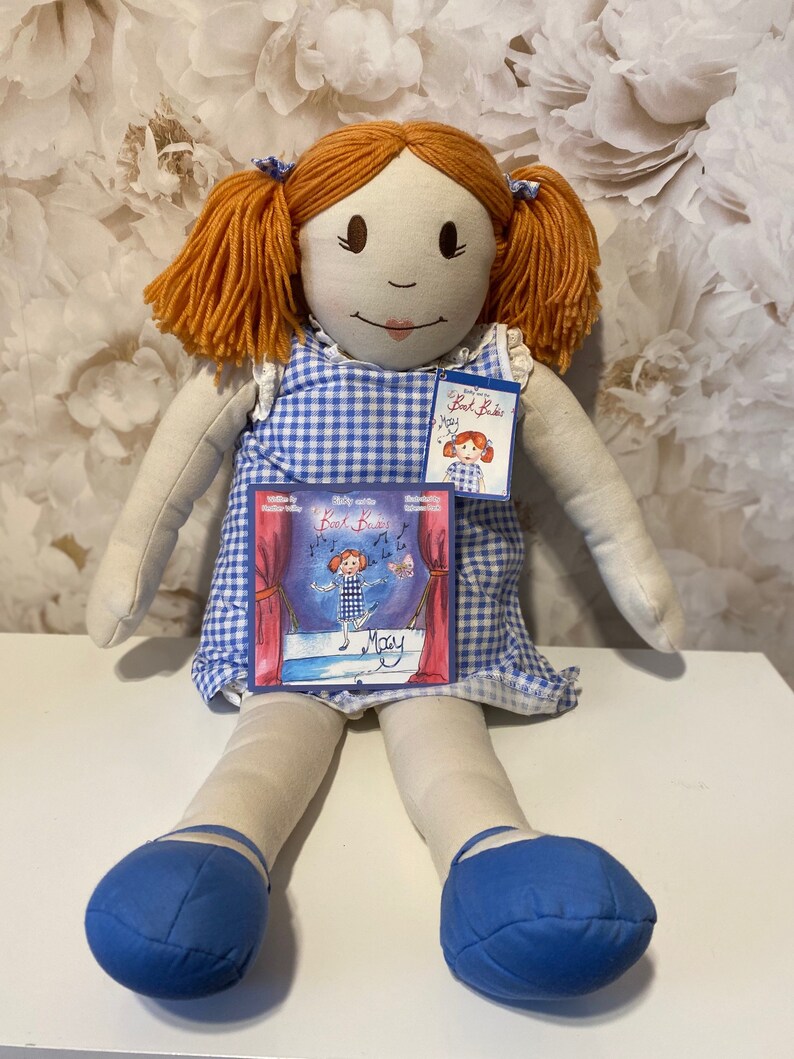 Ella Bella and May Ragdolls. Soft Doll With Story Books - Etsy