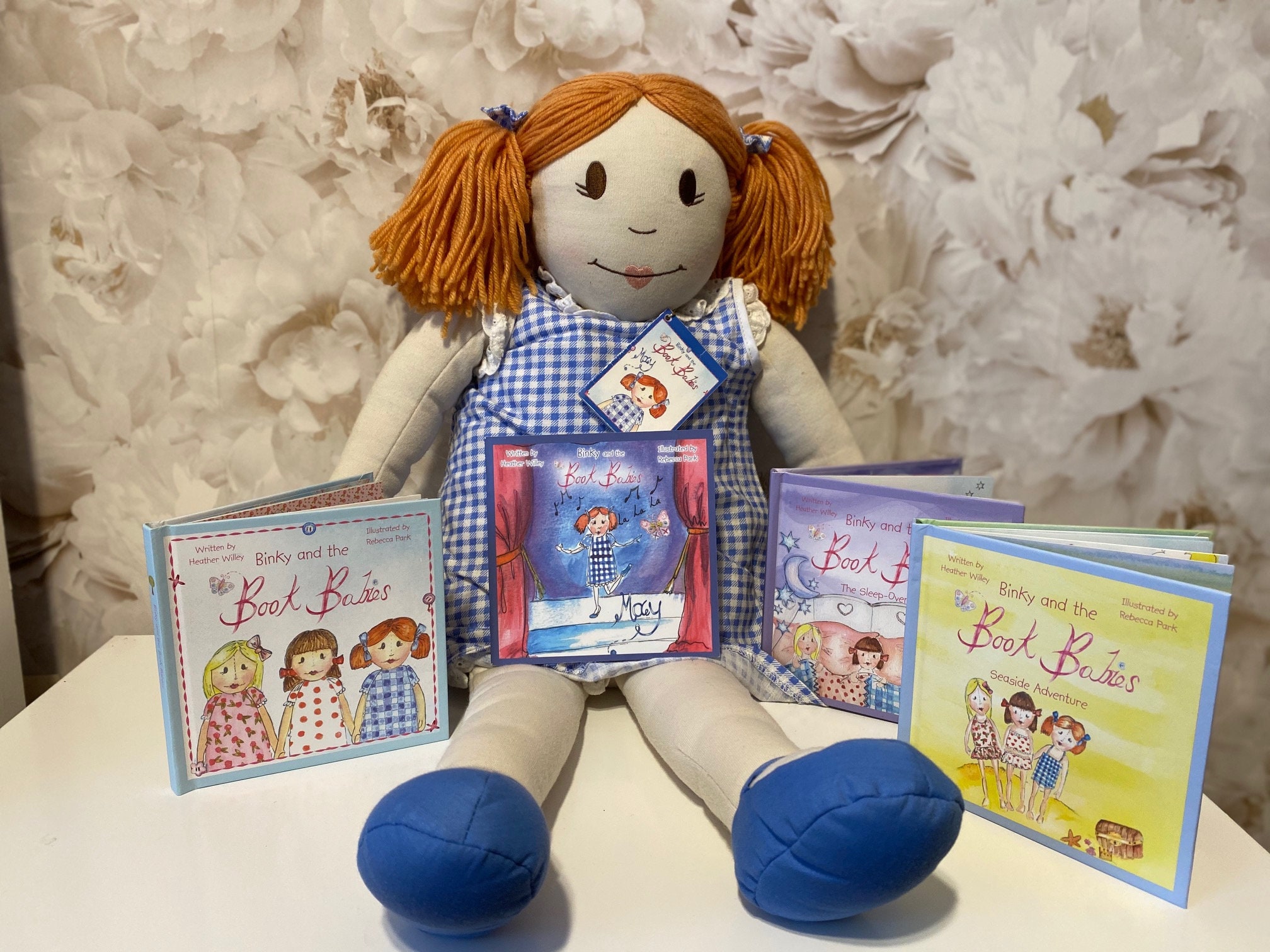 Ella Bella and May Ragdolls. Soft Doll With Story Books - Etsy