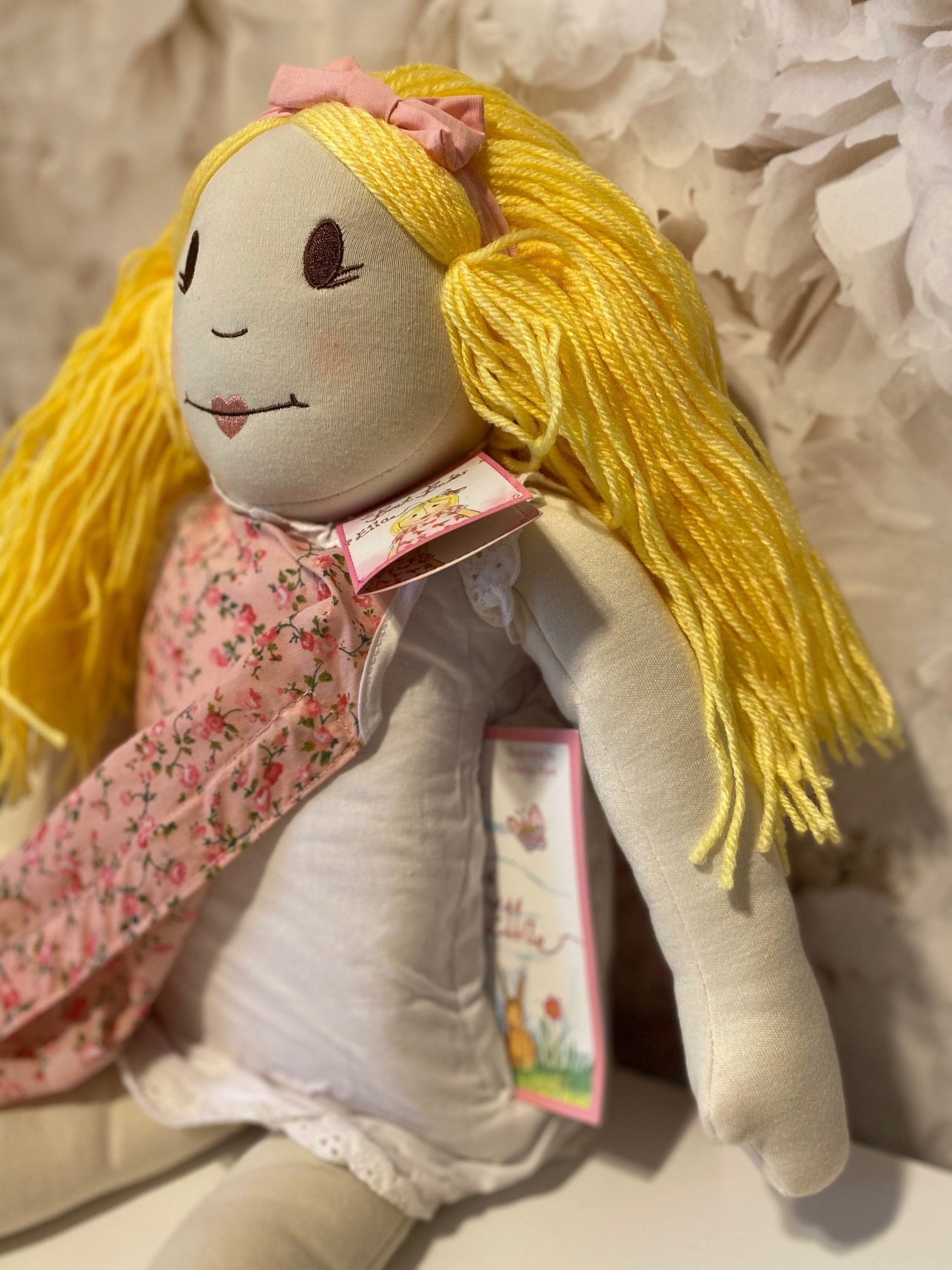 Ella Bella and May Ragdolls. Soft Doll With Story Books - Etsy
