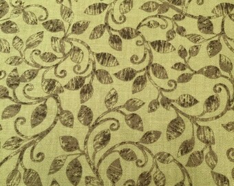 Oak Leaf Fabric | Etsy UK