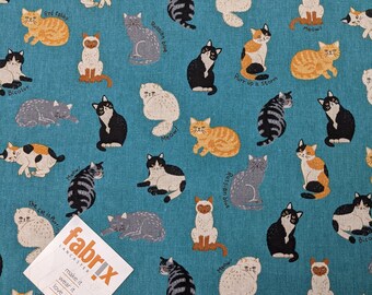 Tabby Cat Fabric - Etsy