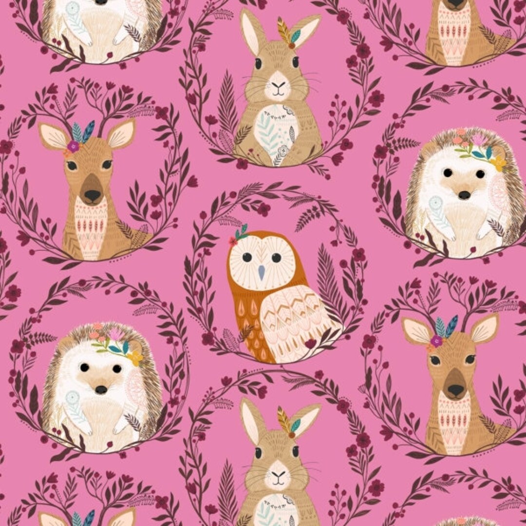 Dashwood Studios, Wild by Bethan Janine, 100% Quilting Cotton Fabric ...