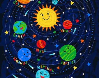 Solar System Quilt | Etsy