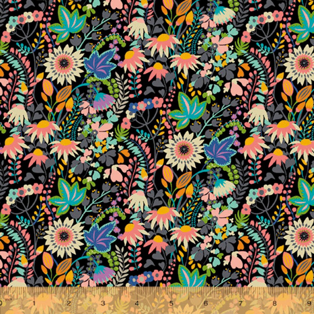 Sally Kelly 'paradoso' - Flower Bed, Patchwork, 100% Quilting Cotton ...