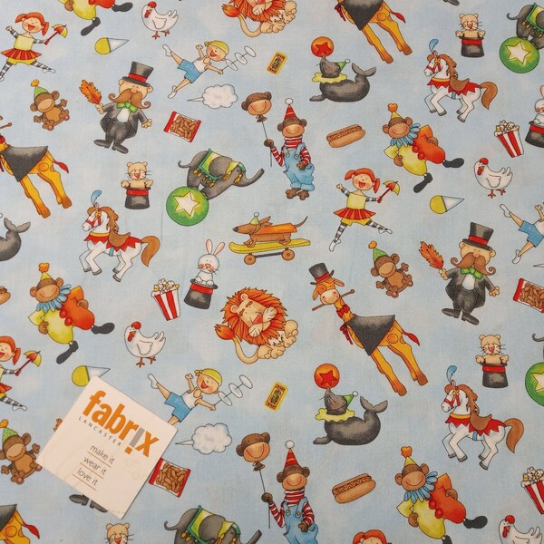 Circus Fabric - Etsy