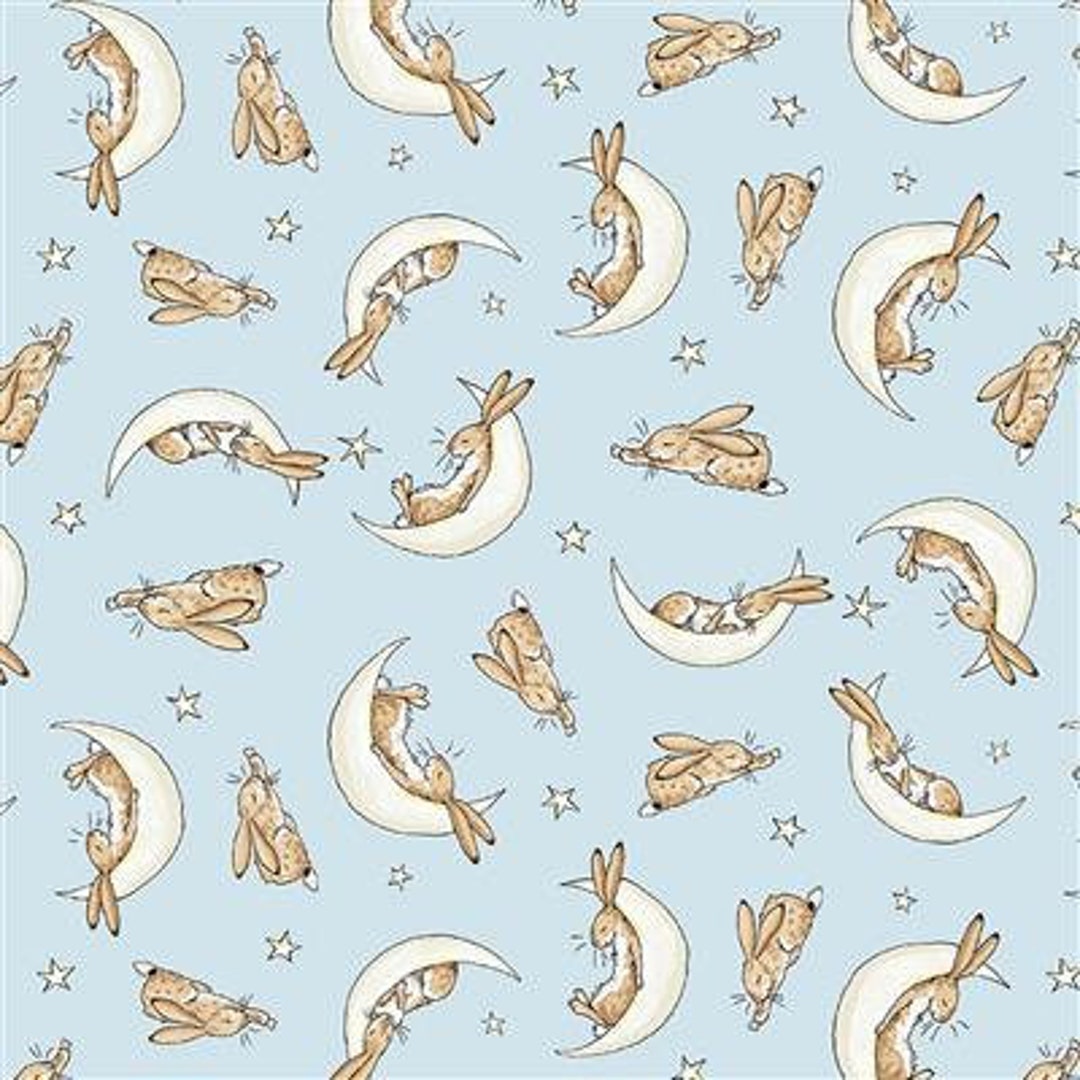 Clothworks Guess How Much I Love You 2022 Sleepy Hares, Anita Jeram ...