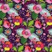 Floribunda, Clothworks, Fabric, Flowers, Vegetables, Floral Fabric, 100 ...