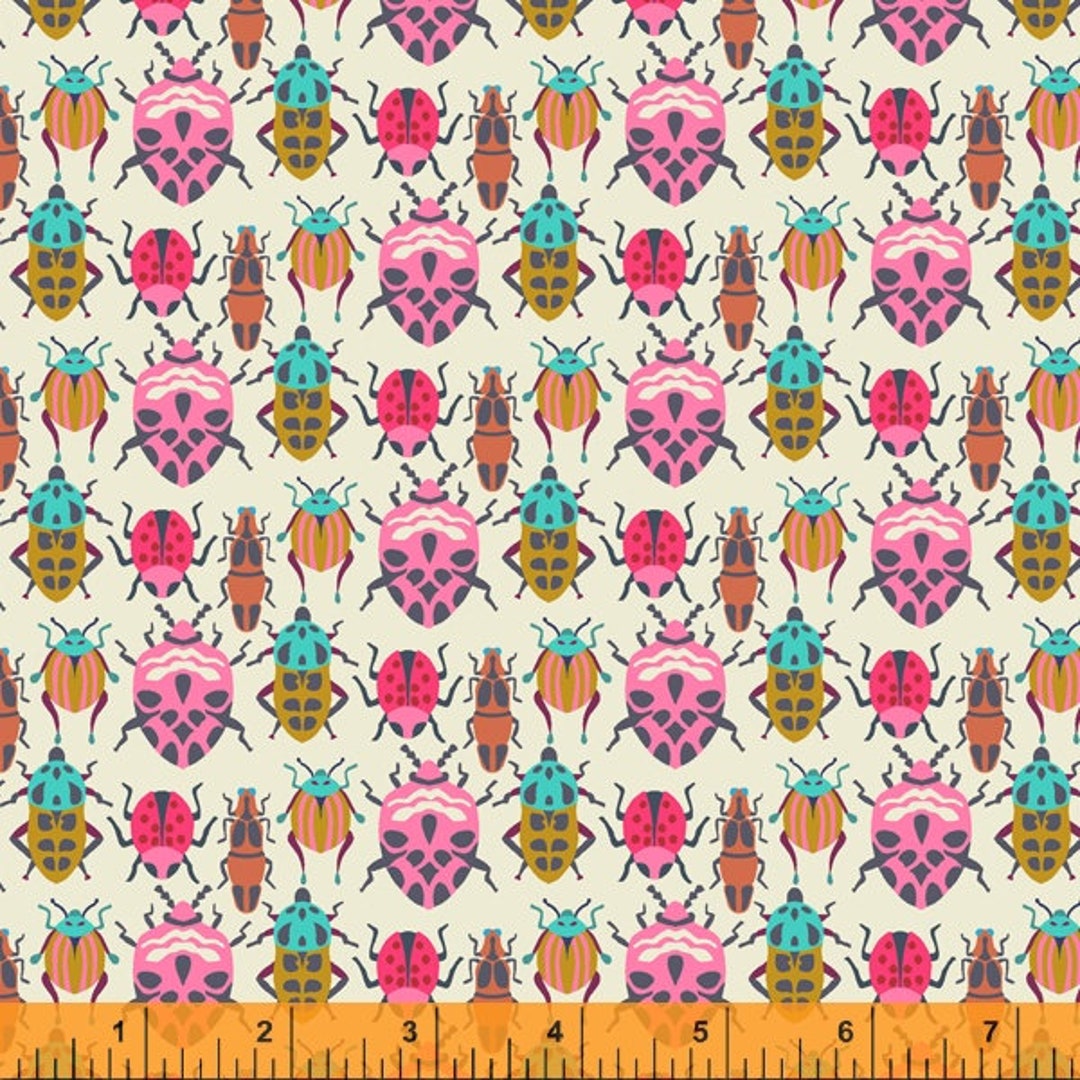 Sally Kelly 'eden' Patchwork, Bug Race, 52806, 100% Quilting Cotton ...