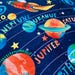 Blast Off, Fabric Quilt Panel, 65 Cms X 112ms, Solar System, Quilting ...