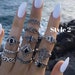 Ring Set, Multi Rings, Stackable Rings, Rings, Statement Rings, Silver ...