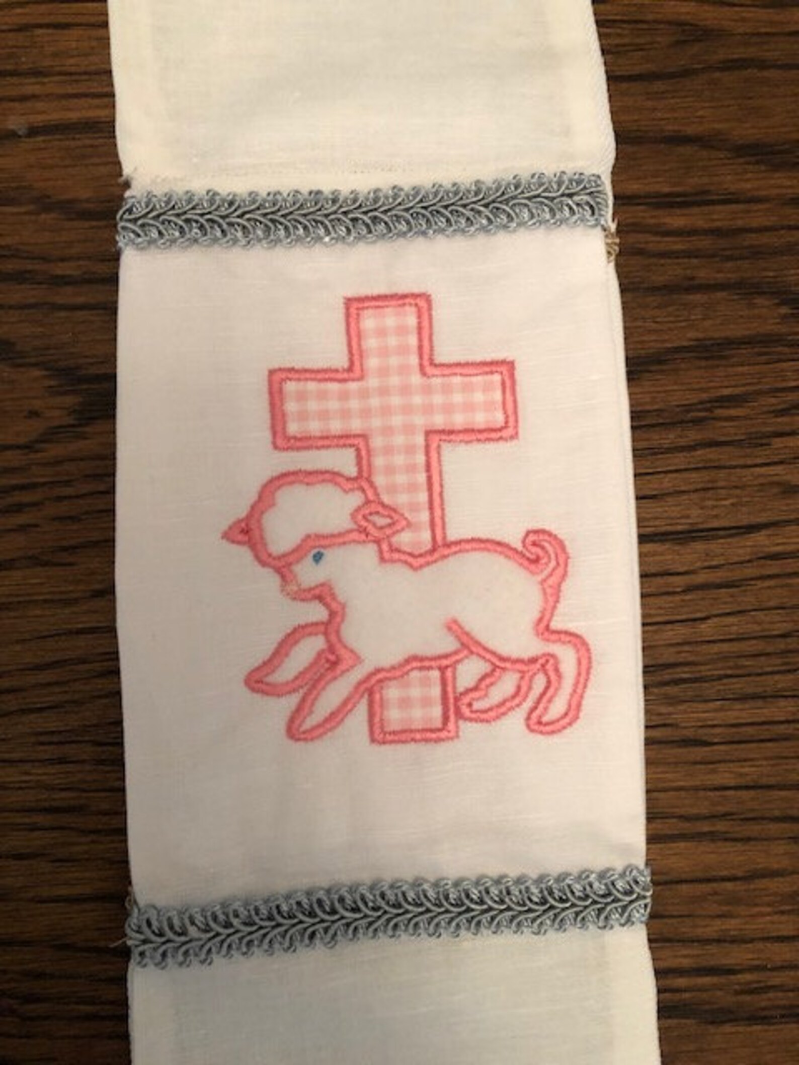 BAPTISM STOLE ...custom Designed Stole for Priests or Pastors...let's ...