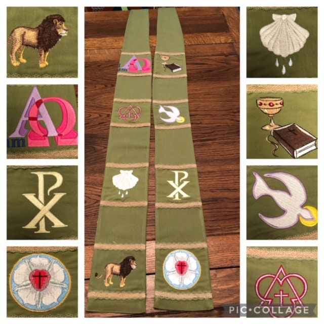 Custom Designed Stole for Priests or Pastors...we Work With - Etsy