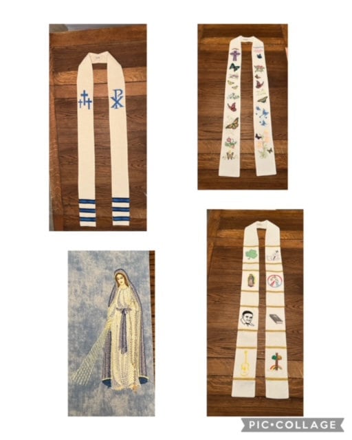Custom Designed Stole for Priests or Pastors...we Work With You to Make ...