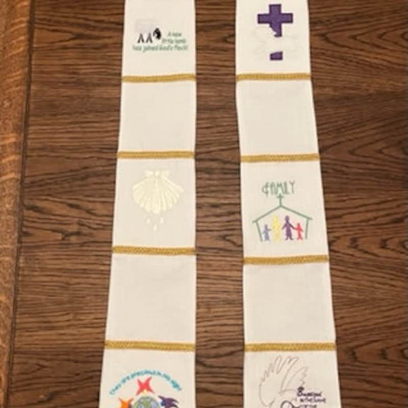 Baptism Stole - Etsy