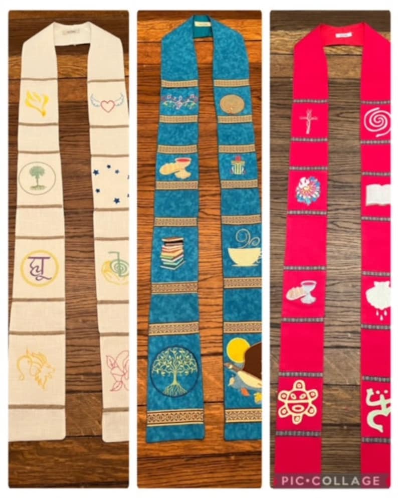 Custom Designed Stole for Priests or Pastors...we Work With - Etsy